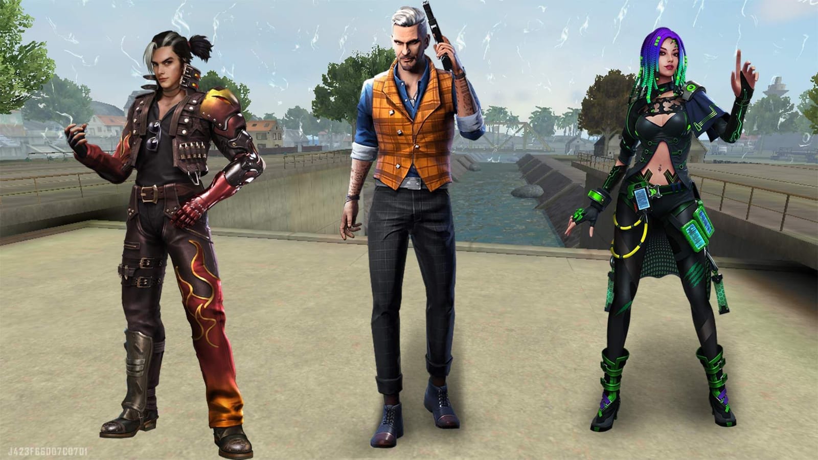 5 best Free Fire character combinations to use with DJ Alok in 2022