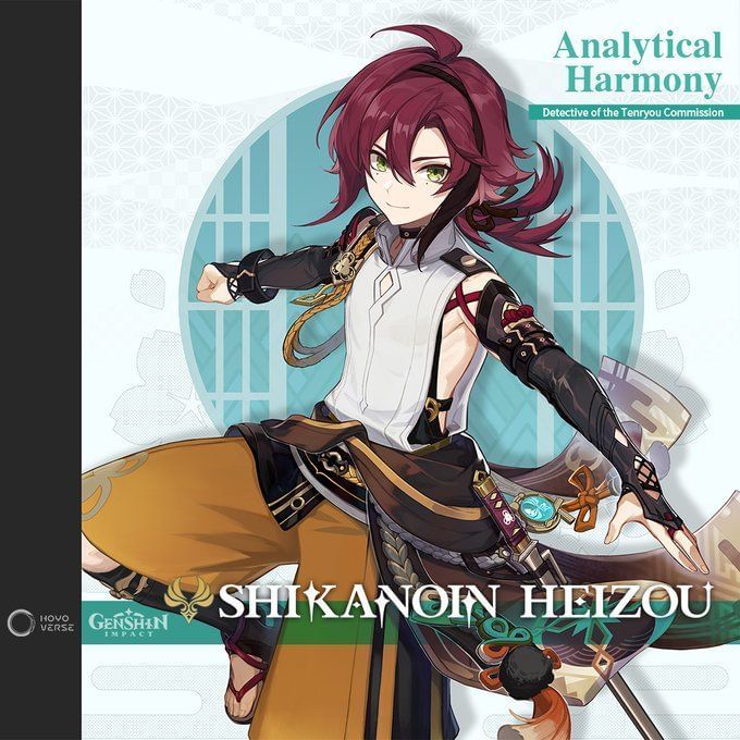 Genshin Impact 2.8 to introduce Shikanoin Heizou, a new Anemo character
