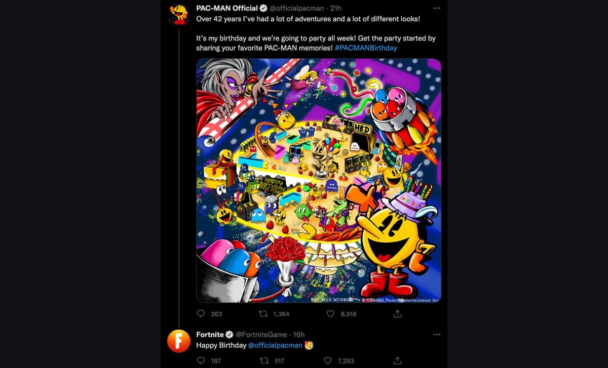 Pac Man skins are coming to Fortnite, new information surfaces online