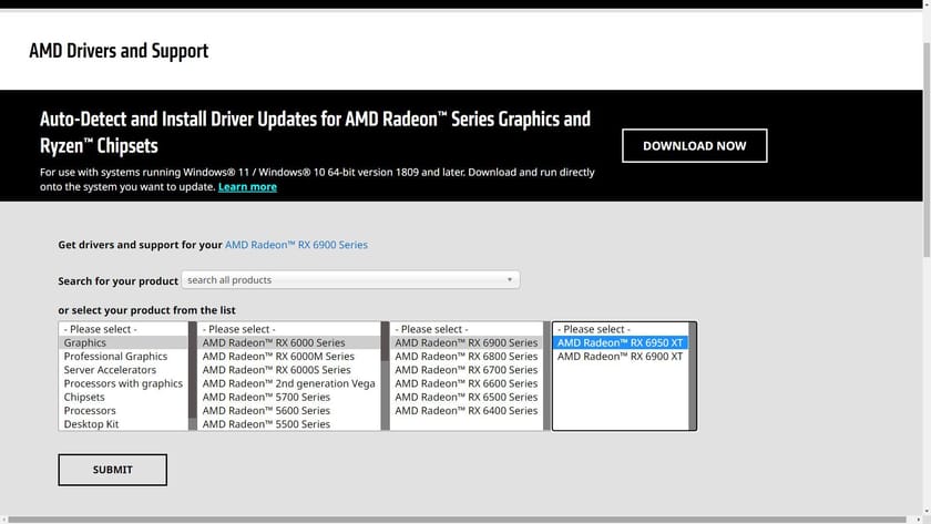 How to download the latest AMD drivers in 2022