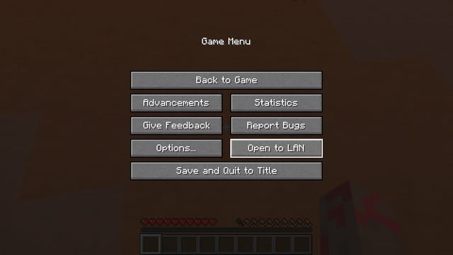 How to enable cheats in an existing Minecraft world