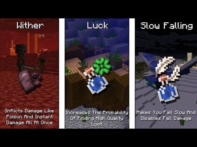 How to cure the poison effect in Minecraft