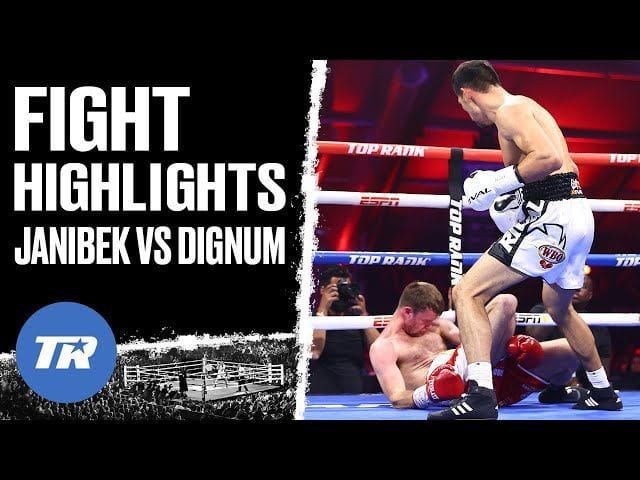 Boxing News: Janibek Alimkhanuly destroys Dignum