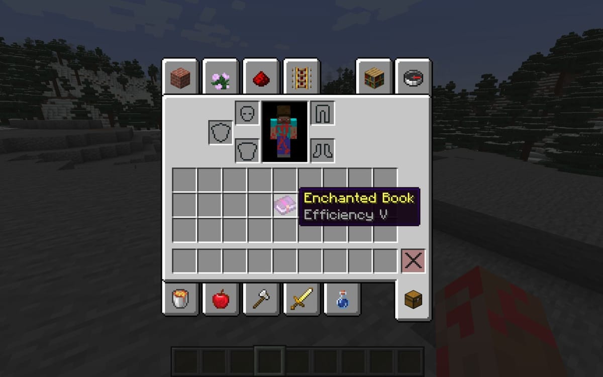 Top 5 situations to use efficiency enchantment in Minecraft