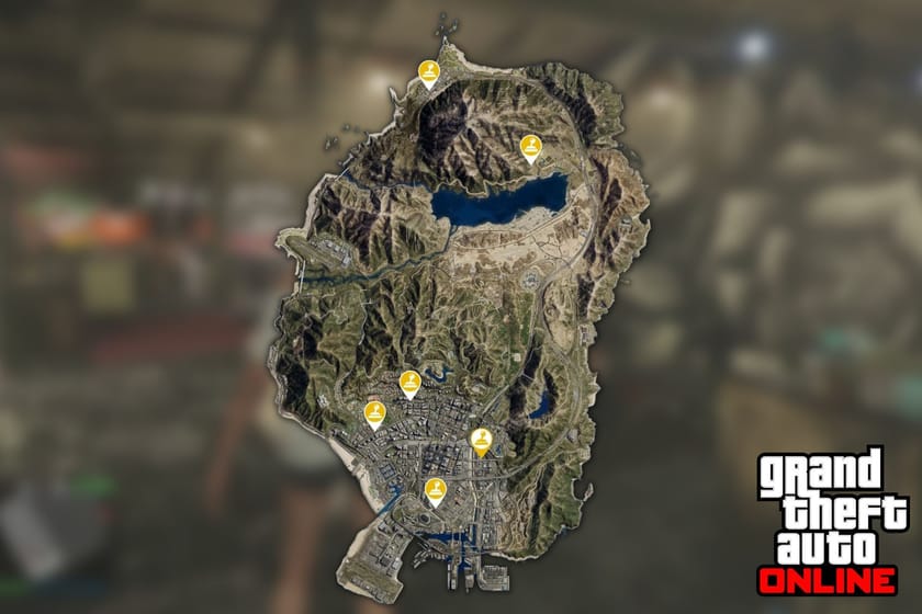 All GTA Online Treasure Hunt Locations With Guide All GTA Online Treasure Hunt Locations With Guide