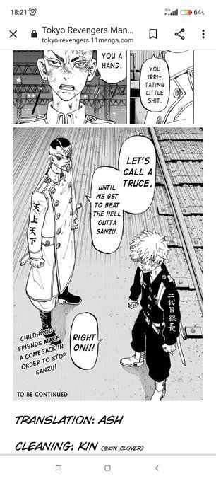 Tokyo Revengers chapter 254: Takemichi and Kakucho team up to stop the ...