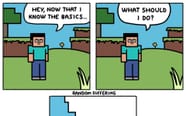 Minecraft Redditor Showcases A Humorous Comic Art Of A New Player Minecraft Redditor Showcases A Humorous Comic Art Of A New Player