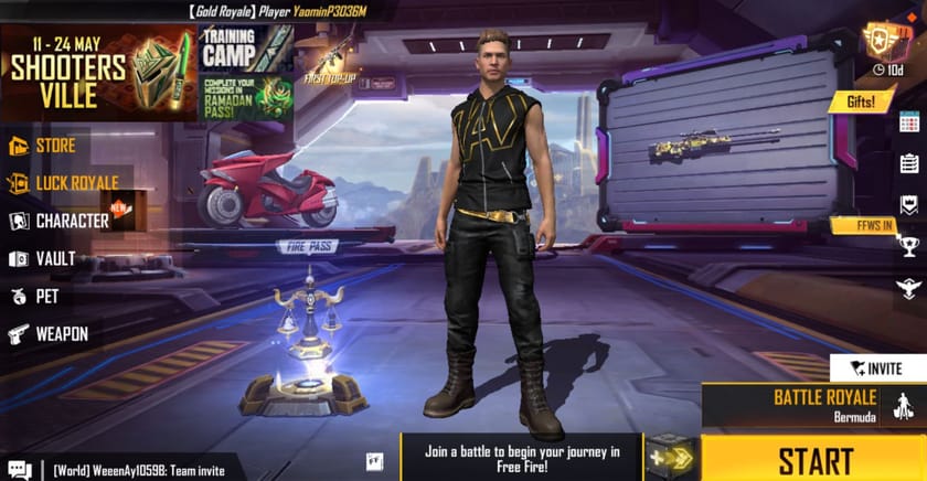 How to create a custom Free Fire guild with unique symbols in the name