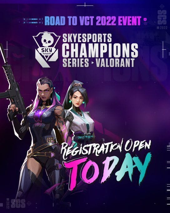 How to register for Skyesports Valorant Champions Series (SCS) - Road ...