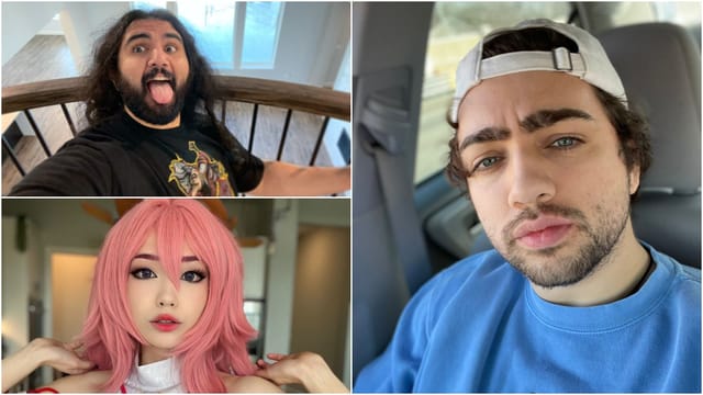 Mizkif's stream ended by meerkat as Emiru and Esfand laugh