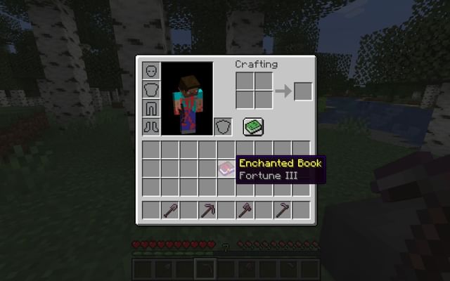 Which items does the Fortune enchantment work on in Minecraft?