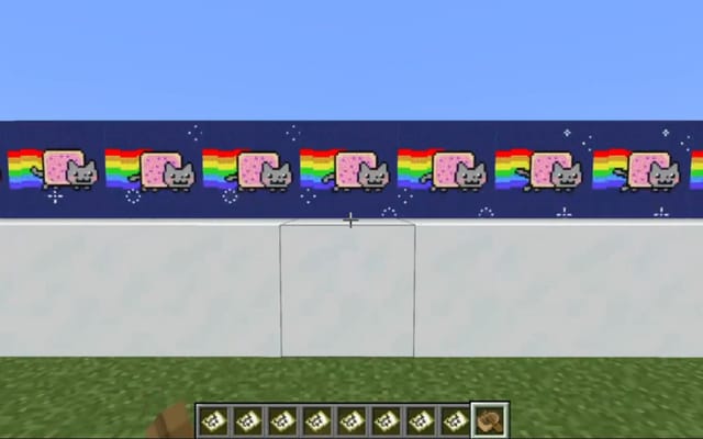 Minecraft Redditor showcase a brilliant zoetrope animation with map art