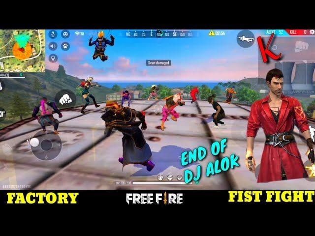 Best Free Fire character and pet combinations for Factory Roof ...