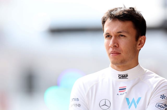 Alex Albon is 'happy just to jump in the car', says Williams senior ...