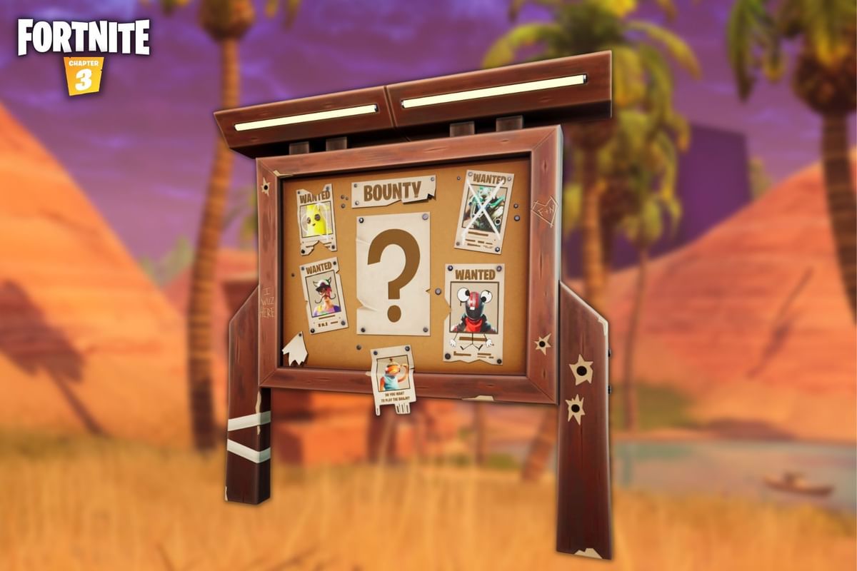 How to complete a bounty from the bounty board in Fortnite Chapter 3