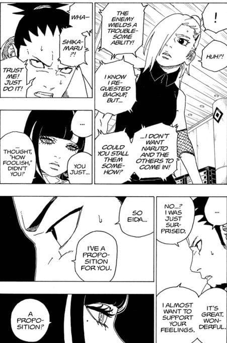 Boruto chapter 69 has Code taking the upper hand as Eida enchants ...