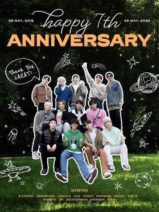 SEVENTEEN commemorates 7th debut anniversary with a UNESCO donation