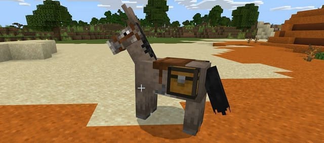 Donkeys in Minecraft: Where to Find, how to tame, what do they eat ...