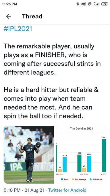 IPL 2022: "Mumbai Indians lost the match, but found Tim David ...