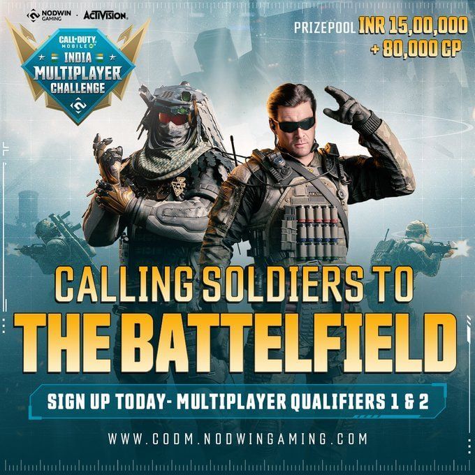 COD Mobile India Challenge returns with 60 Lakh prize pool in ...