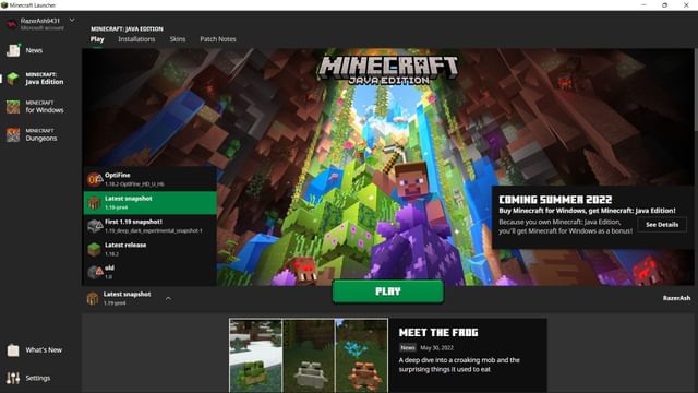 How to download Minecraft 1.19 Pre-release 4