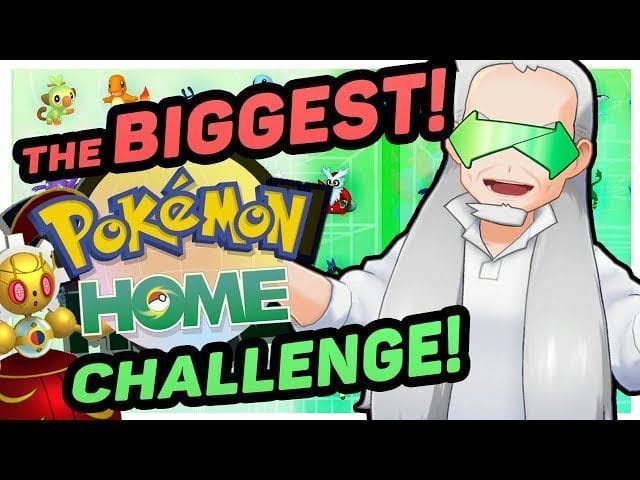 How to complete Challenges in Pokemon Home