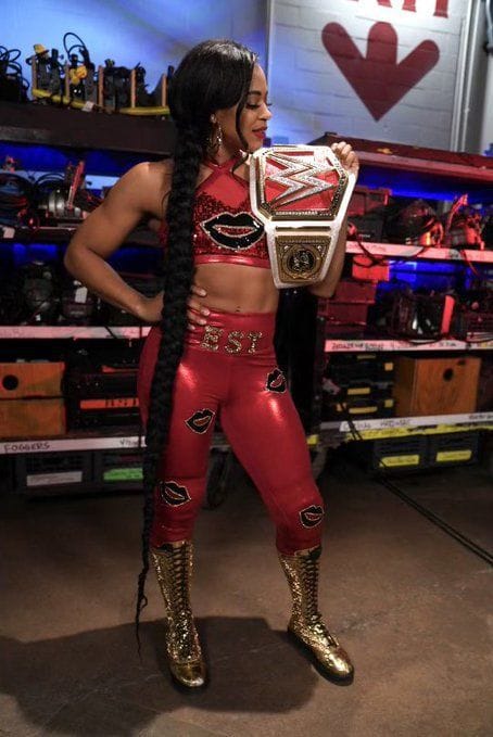 Why did Bianca Belair retire from CrossFit?