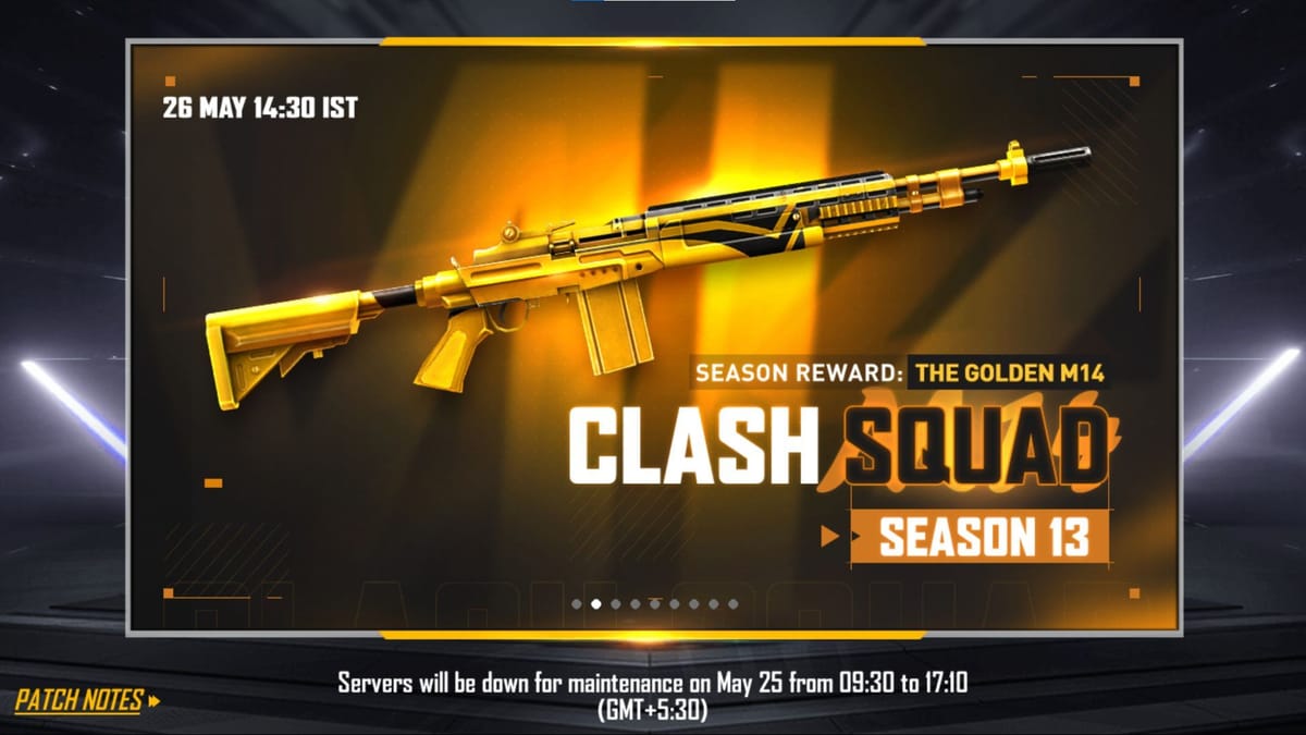 Why is Free Fire not working today? (May 25)