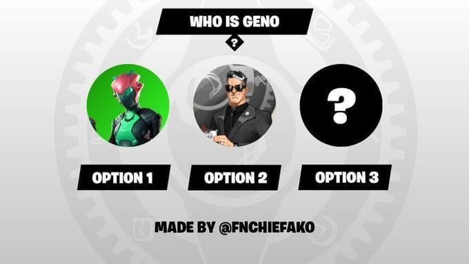 Leaked Fortnite file finally clues in fans about the origin of Geno