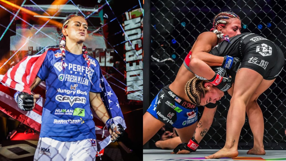 Alyse Anderson talks rebounding from ONE debut loss