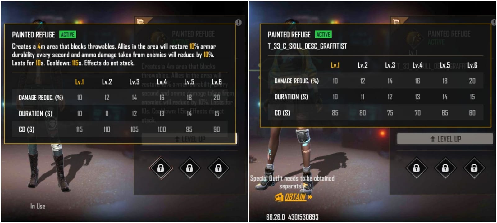 Free Fire OB34 buffs Chrono, all Advance Server character balances revealed