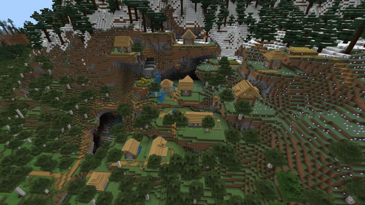 5 best Minecraft Bedrock seeds for giant villages