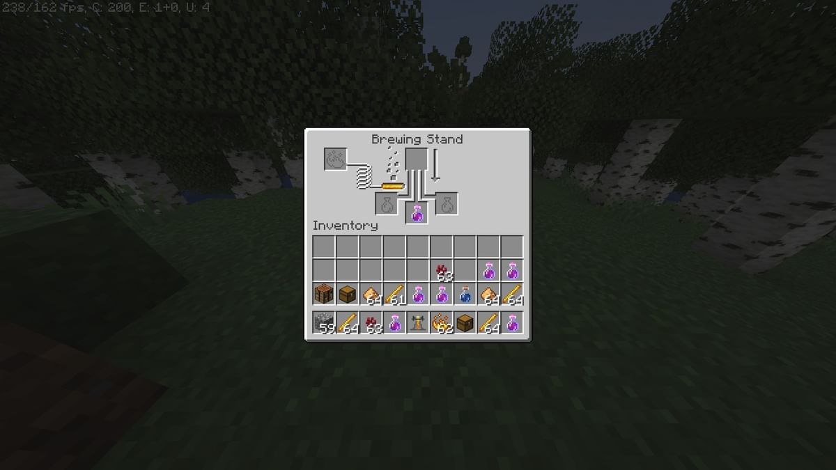 How to make a strength II potion in Minecraft