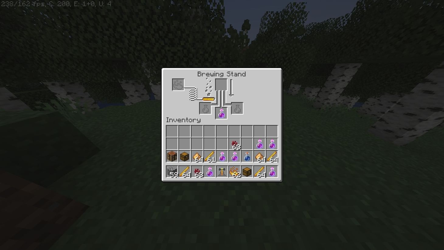 How to make a strength II potion in Minecraft