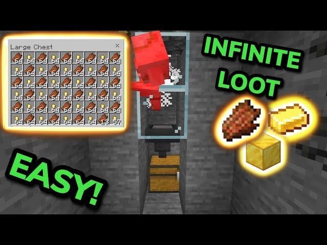 5 best gold farm designs for Minecraft Bedrock Edition