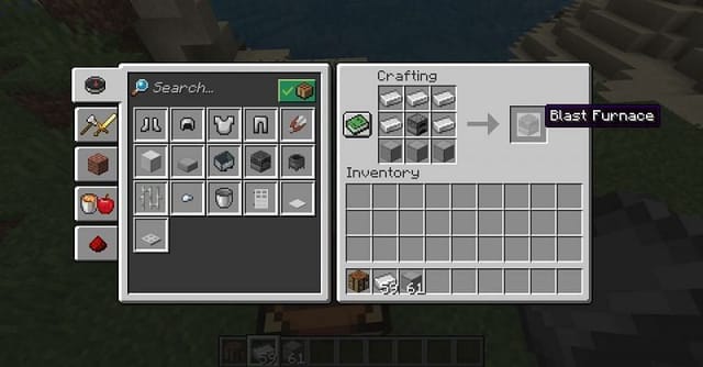 How to make a Blast Furnace in Minecraft