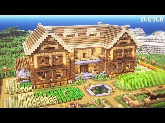 10 best Minecraft mansion designs