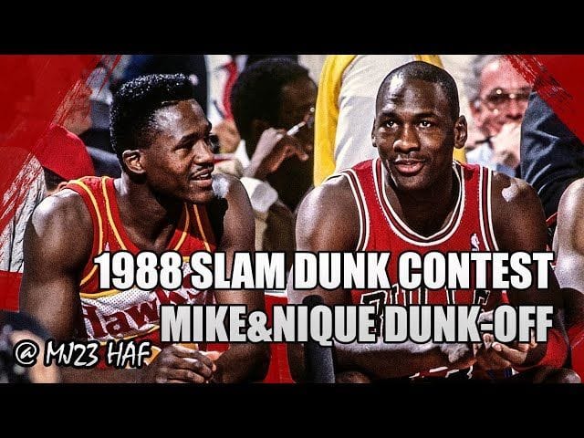 "When we did the dunk contest Michael, myself, Dr. J... They wanted to ...