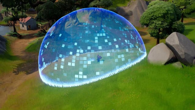 Fortnite YouTuber discovers glitch to fly using the Shield Bubbles