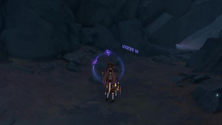 All Genshin Impact Purple text locations in The Chasm: Nine Word Rumor ...