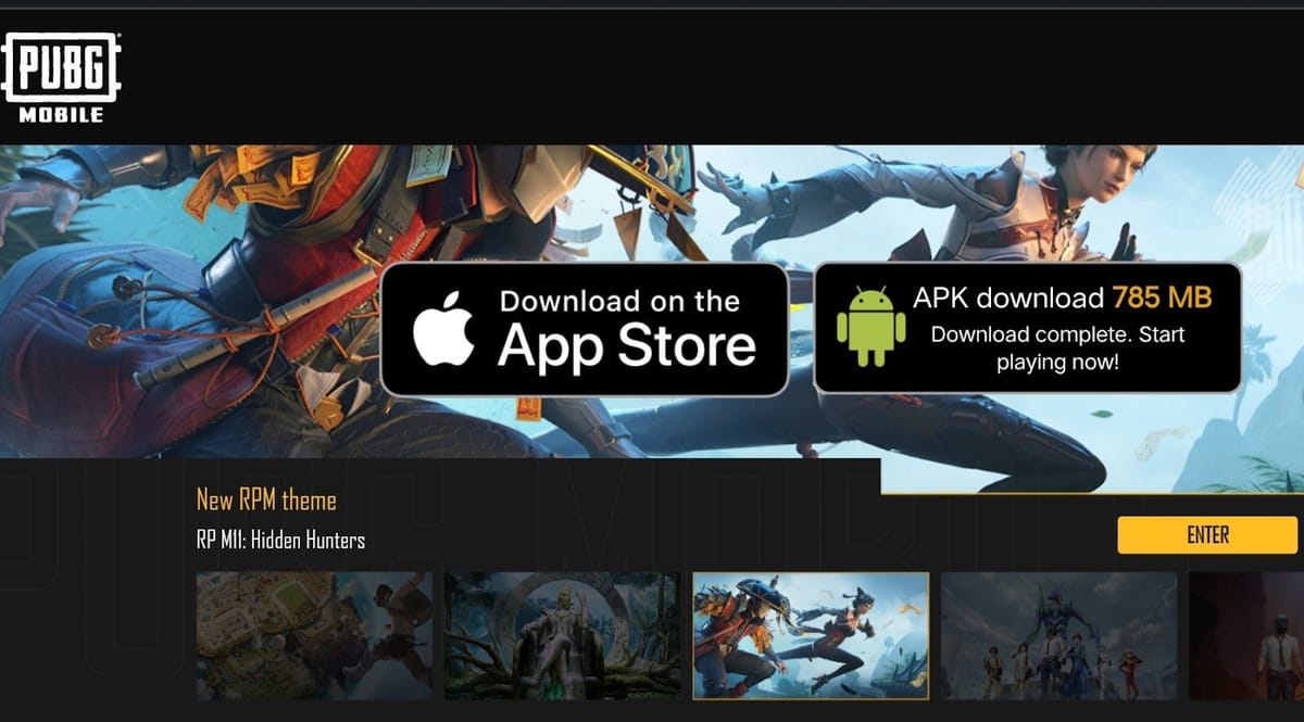 PUBG Mobile latest update APK download process and size