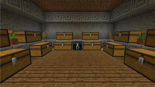 How to move multiple item stacks to a chest in Minecraft