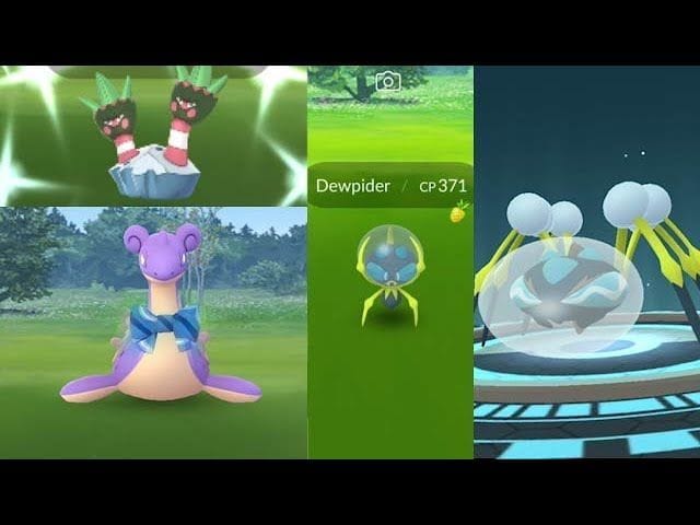 You will not be able to catch shiny Dewpider in Pokemon Go