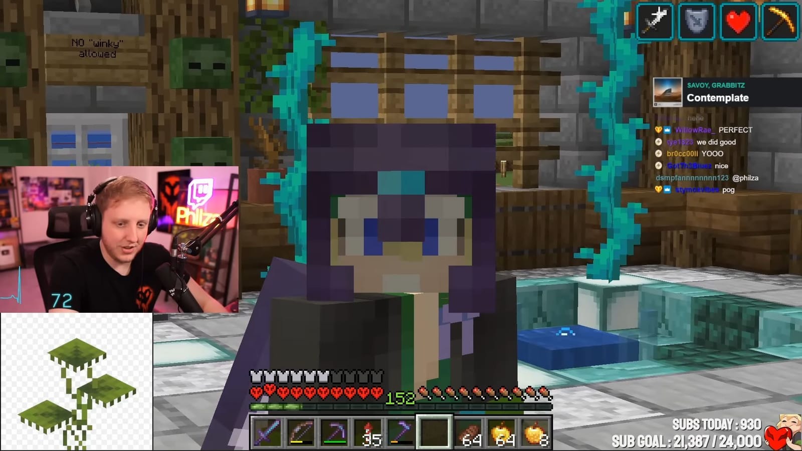 Minecraft streamer Ph1LzA shares how he started dating his wife, Kristin