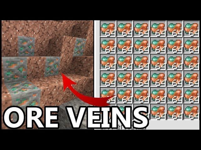 How to find copper ore veins in Minecraft 1.18?