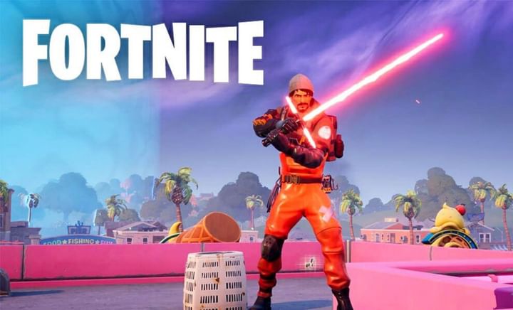 How to get Lightsabers in Fortnite Creative