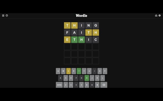 Wordle #343 answer for Saturday, May 28