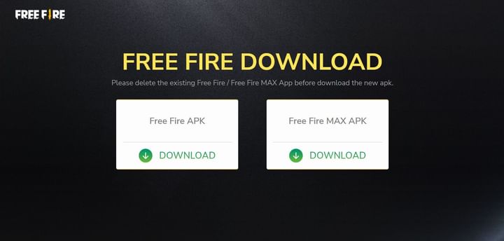 Free Fire OB34 update APK link, download size, and more details