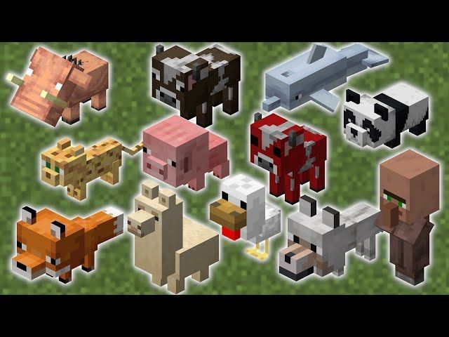 Full list of breedable mobs in Minecraft (2022)
