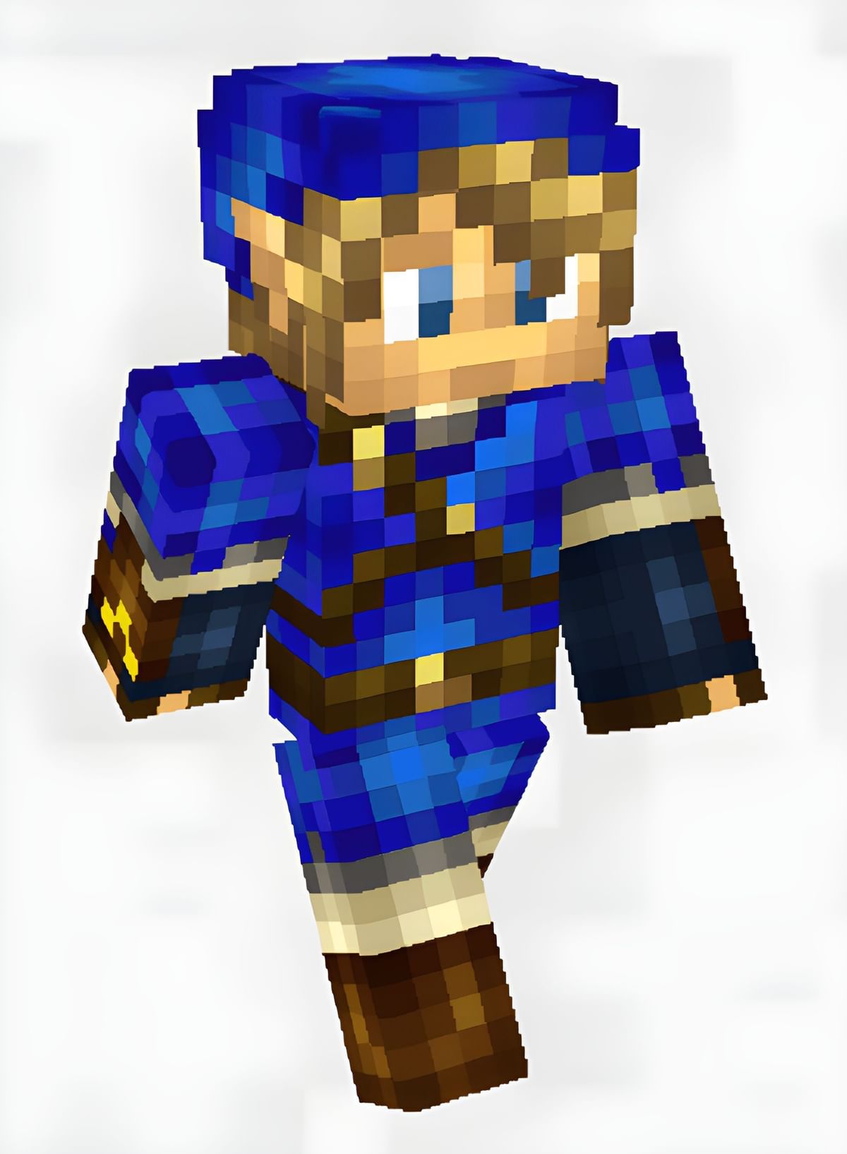 5 best blue Minecraft skins